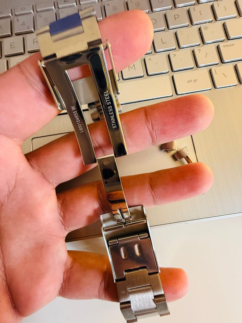 Longines 21mm Conquest Hydroconquest L3 Watch Strap Band Stainless ...