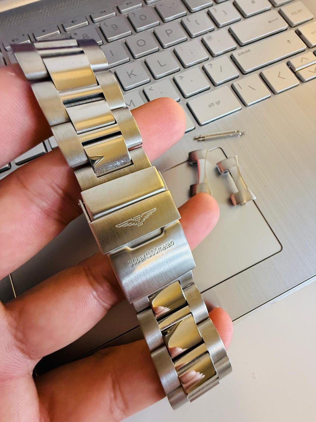 Longines 21mm Conquest Hydroconquest L3 Watch Strap Band Stainless ...