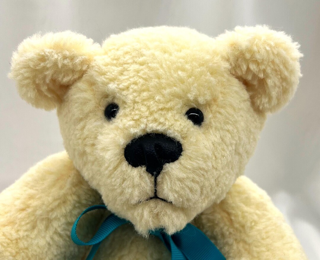 Bonnie Bears // Sherpa Bear - Blue Ribbon - Etsy