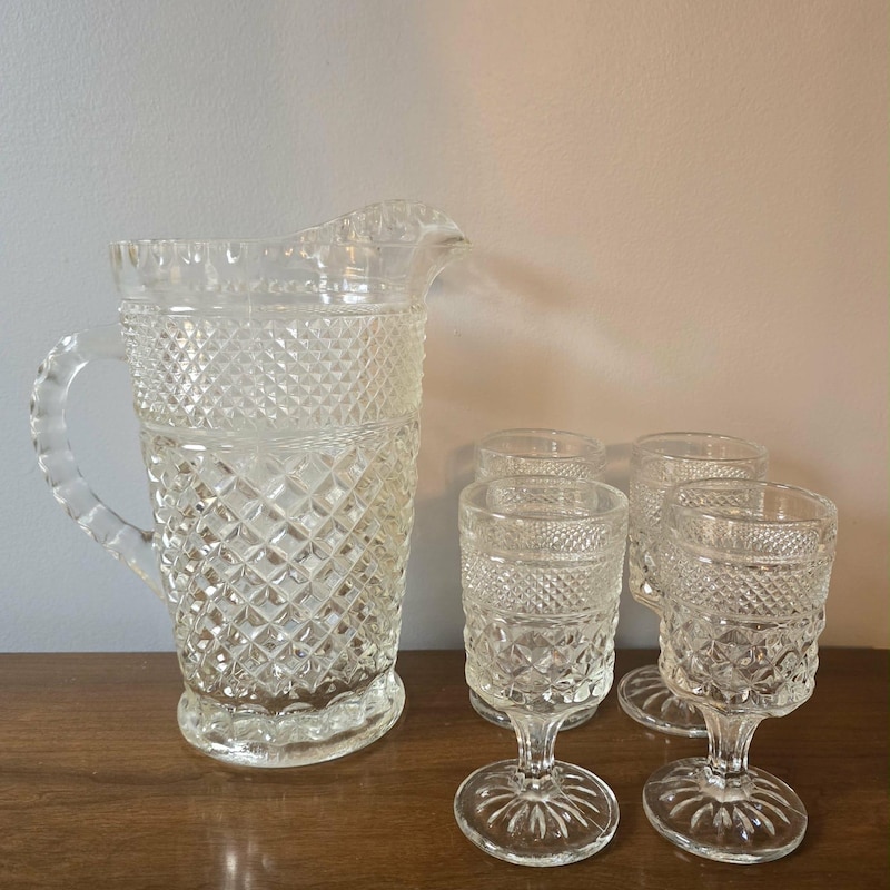 Anchor Hocking Wexford Glass - Etsy