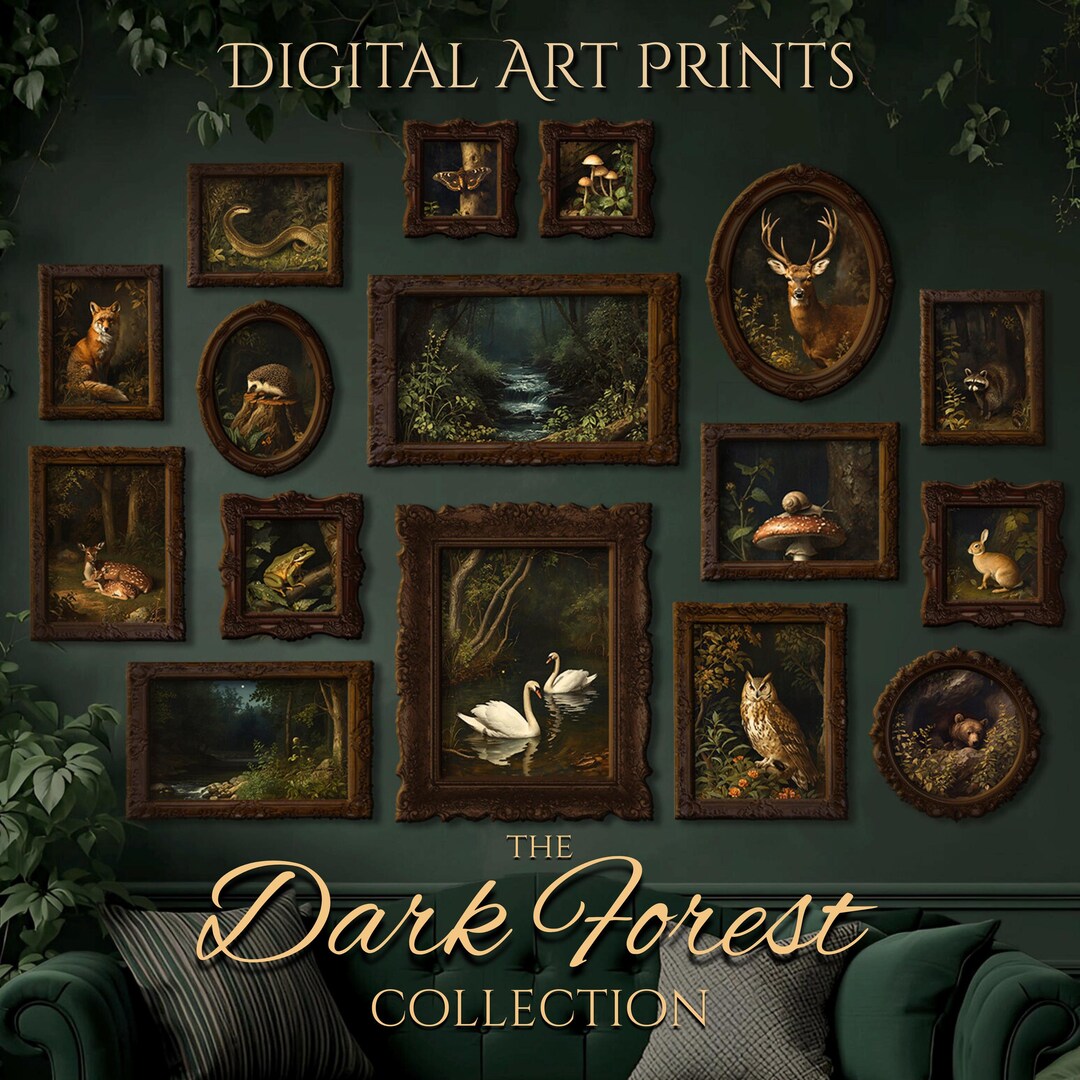 Dark Forest Collection - Dark Academia, Cottagecore, Goblincore ...