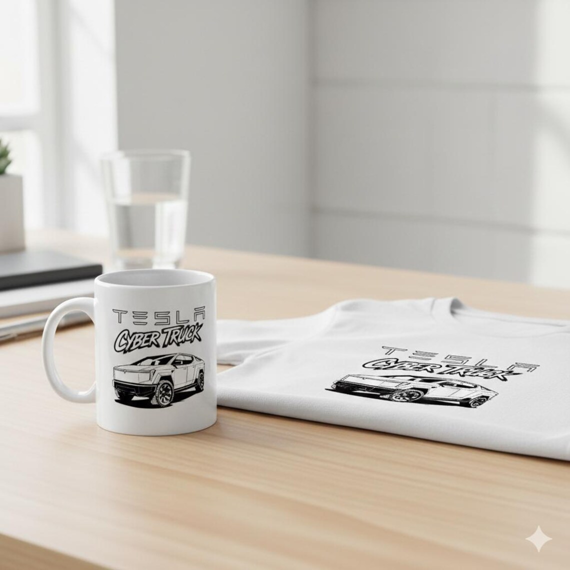 Tesla Cybertruck SVG Vector for Cricut, Cybertruck PNG, T Shirt Design ...