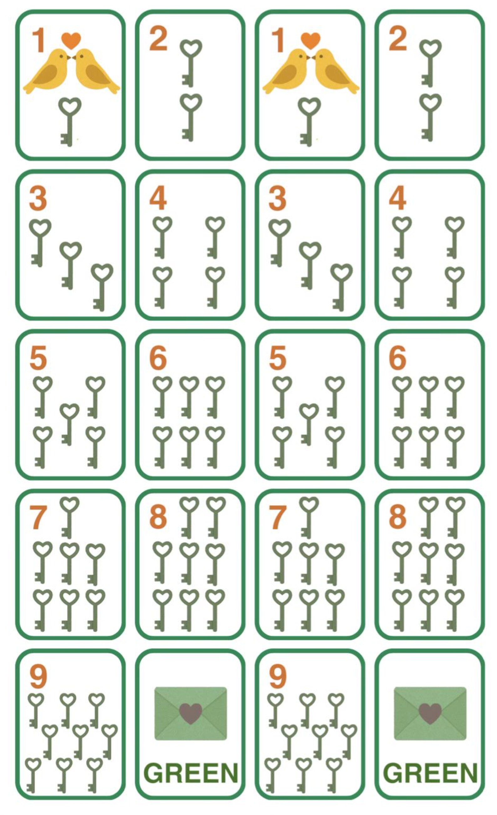 Valentine Mahjong Tile Decals - Standard Size - Etsy