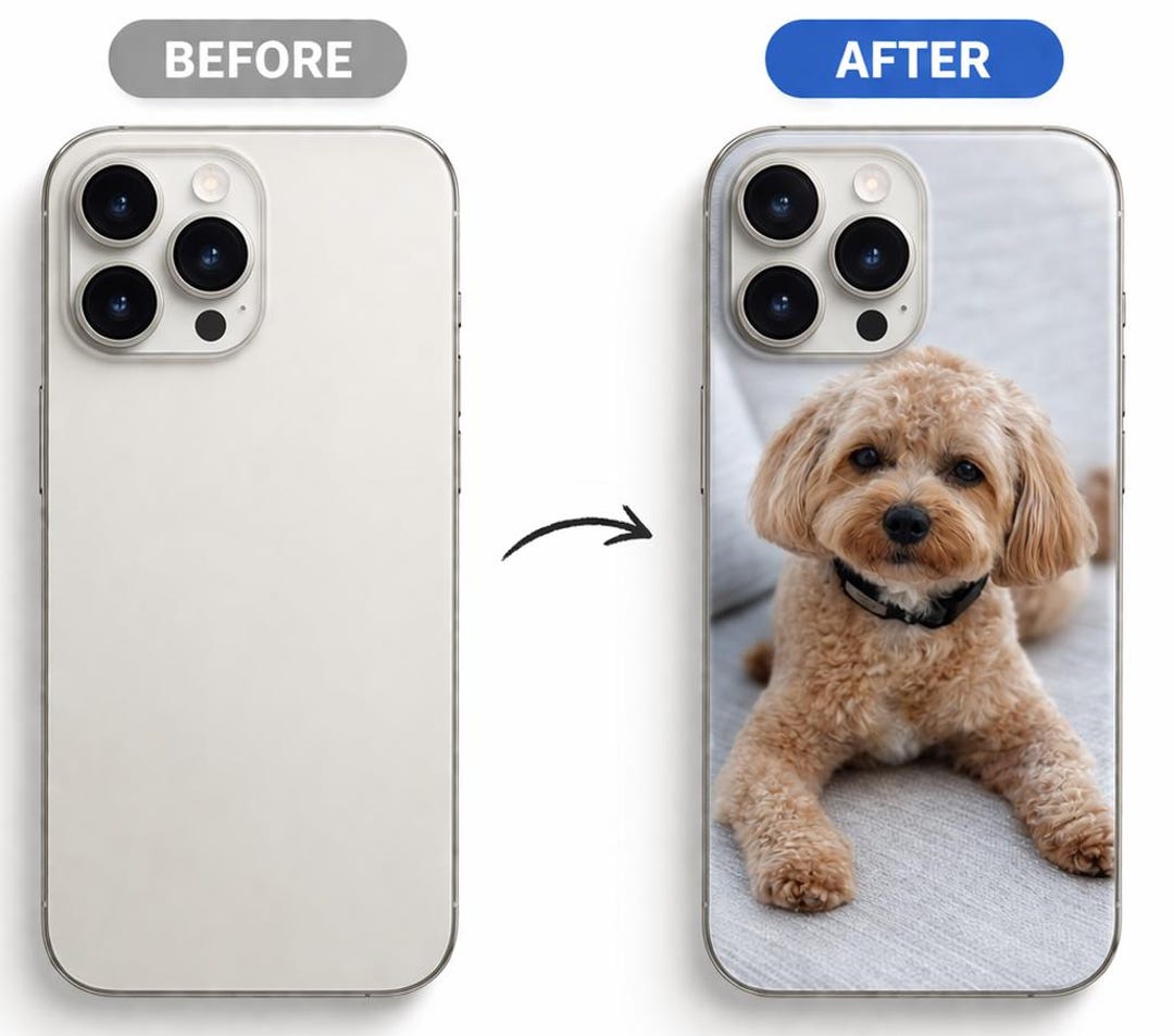 Custom Cell Phone Sticker - Any Design - Most Phones - Etsy