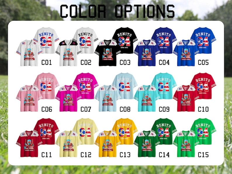Puerto Rico Team Benito #94 Football Jersey,personalized Mesh Football ...
