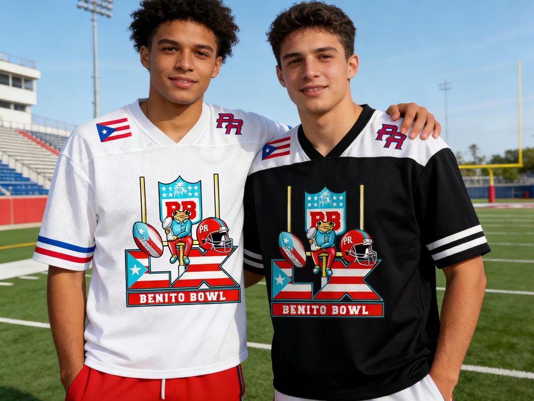 Puerto Rico Team Benito #94 Football Jersey,personalized Mesh Football ...