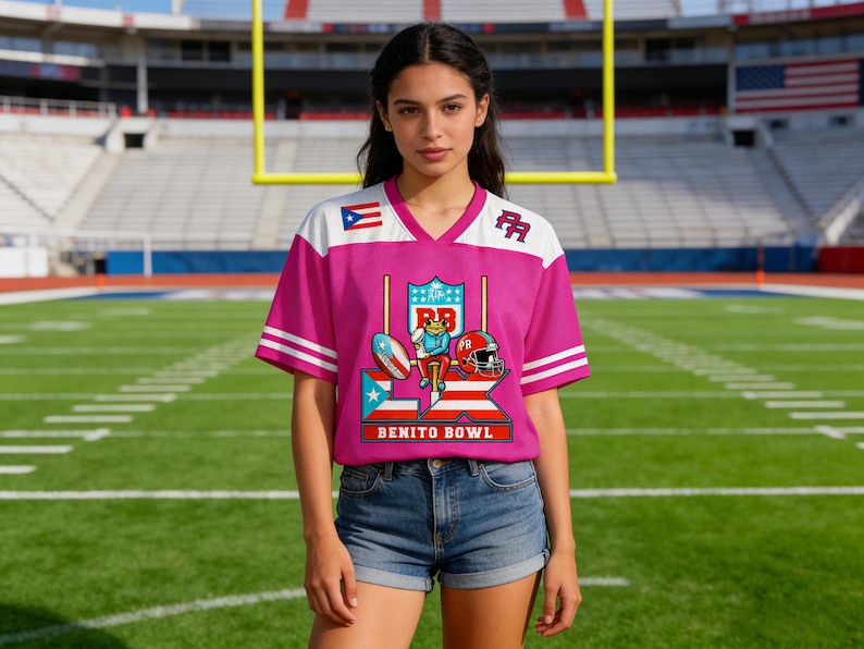 Puerto Rico Team Benito #94 Football Jersey,personalized Mesh Football ...