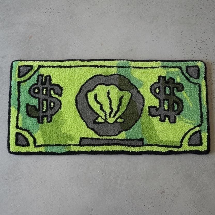 Spongebob Money Rug