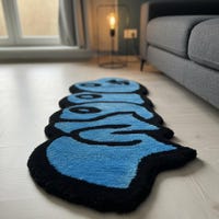 Handmade MF DOOM Helmet Rug: Custom Room Decor - Etsy
