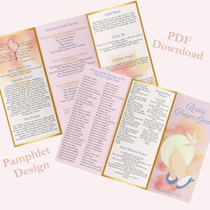 How to Pray the Rosary - Guide for Beginners (digital Download) - Etsy