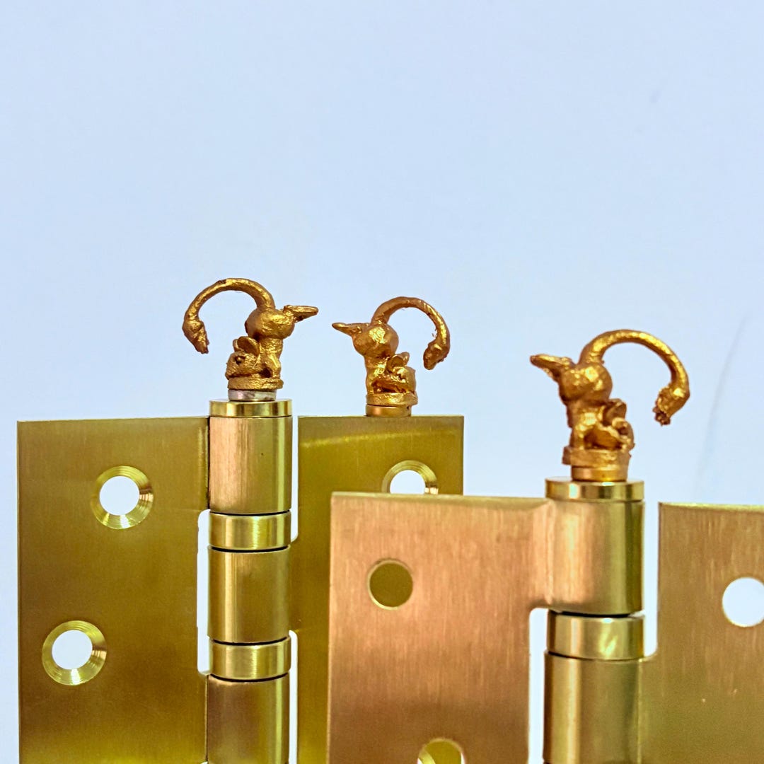 Resin Mouse Hinge Head Set of 3 - Etsy