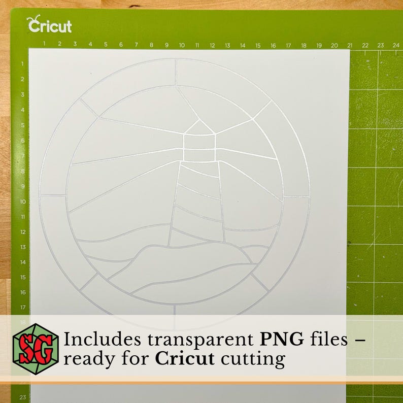 Red Lighthouse Stained Glass Pattern • Beach Suncatcher Designs for ...