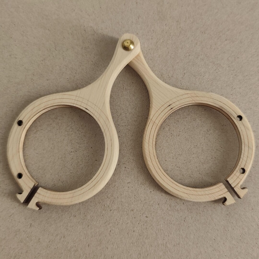 Medieval Wooden Eyeglasses Frame- Germany, 14th Century | German Wooden ...