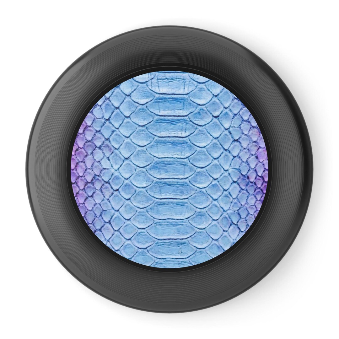 Ombre Python Skin Disc Frisbee | Patterned Flying Toy - Etsy