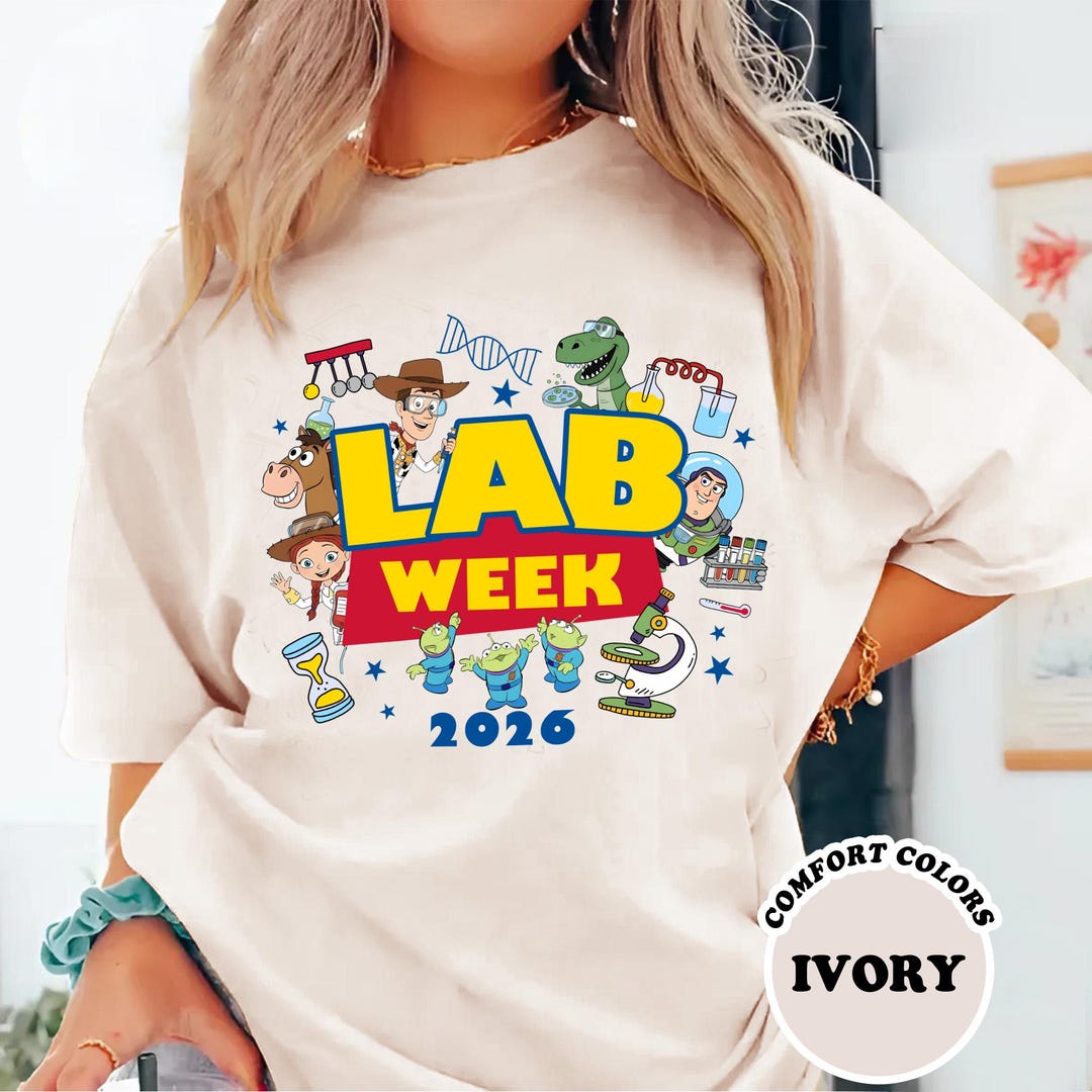 Disneyland Toy Story Lab Week 2026 Shirt, Buzz Lightyear Woody Lab ...