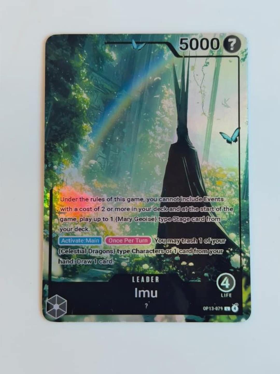 Imu Leader Custom OP13 One Piece Card Game - Etsy