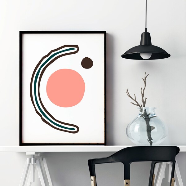 Abstract Letter Art - Etsy