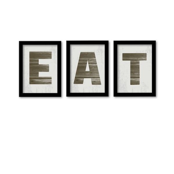 Eat Word Art - Etsy