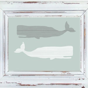 Moby Whale Art Print Nautical Art Print Whale Print - Etsy