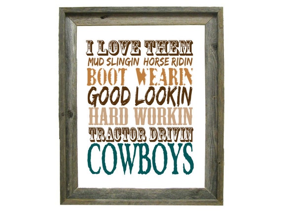 Cowboy And Cowgirl Love Quotes
