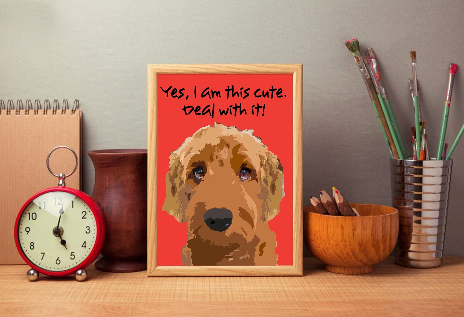 Goldendoodle Art Print Goldendoodle Wall Art Goldendoodle - Etsy