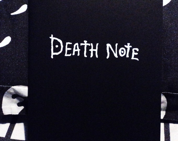 Death Note Notebook Replica - Etsy