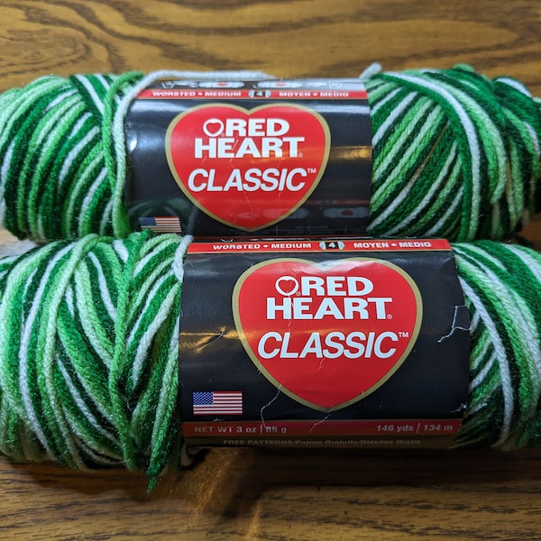 Red Heart Yarn - Etsy