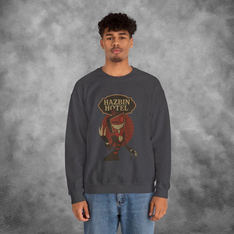 Vox Hazbin Hotel Cartoon Character Sweatshirt | Crewneck - Etsy