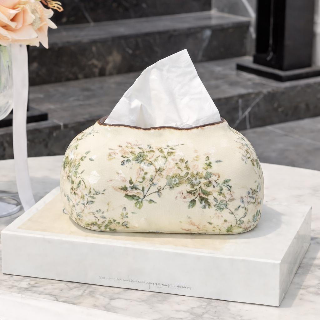 Ceramic Tissue Box Case - Etsy