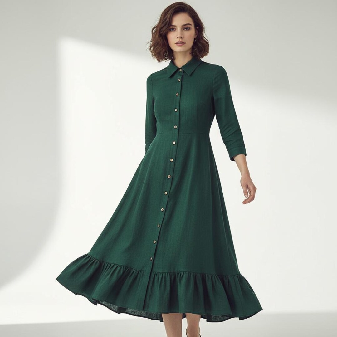 Wednesday Addams Cosplay Dress Sewing Pattern | Gothic Swing Dress PDF ...