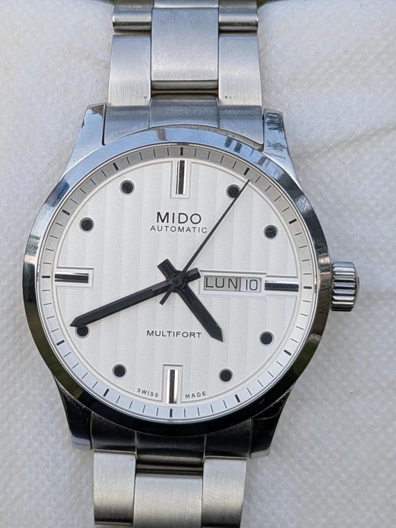 Mido Multifort Swiss Automatic Watch: Sapphire Crysta… - Gem