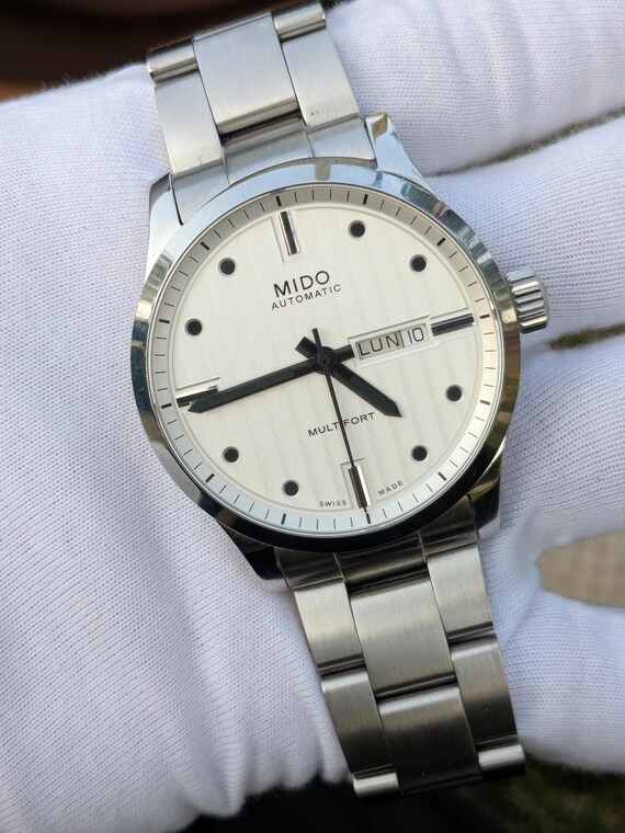 Mido Multifort Swiss Automatic Watch: Sapphire Crysta… - Gem