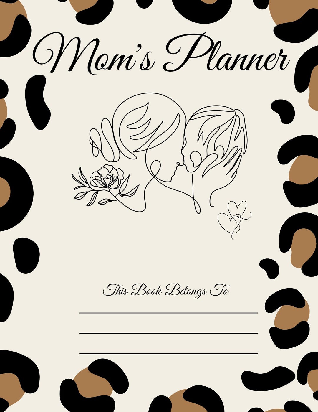 Mom Life Digital Planner | Breastfeeding Tracker, Postpartum Mood Log ...