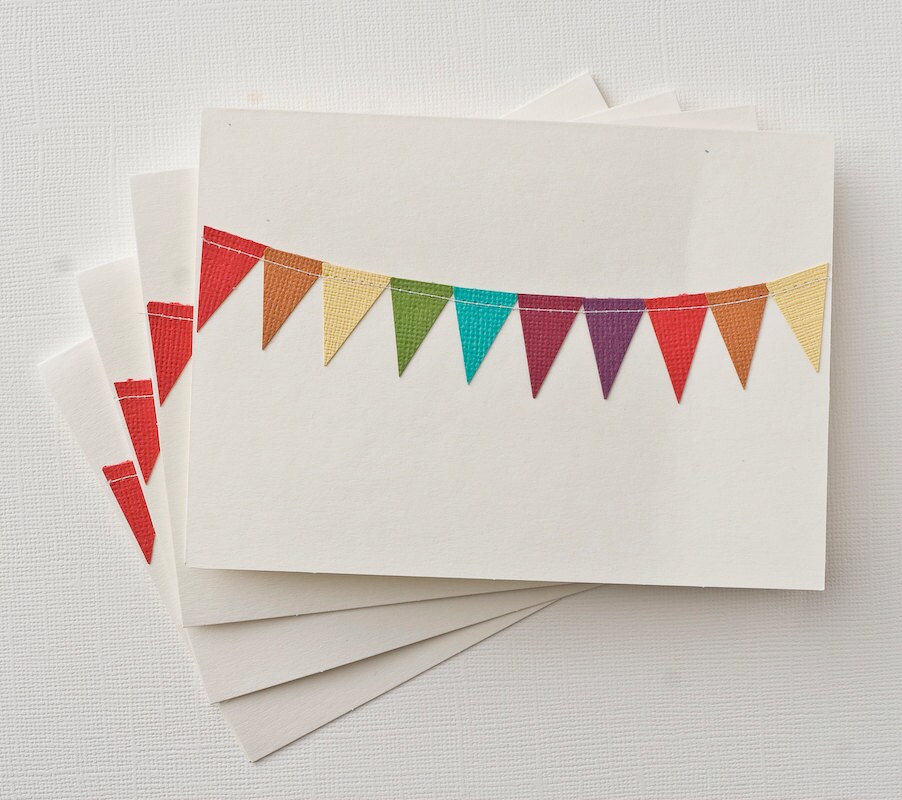 Birthday Card Pack Rainbow Stationery Blank Greeting Cards - Etsy