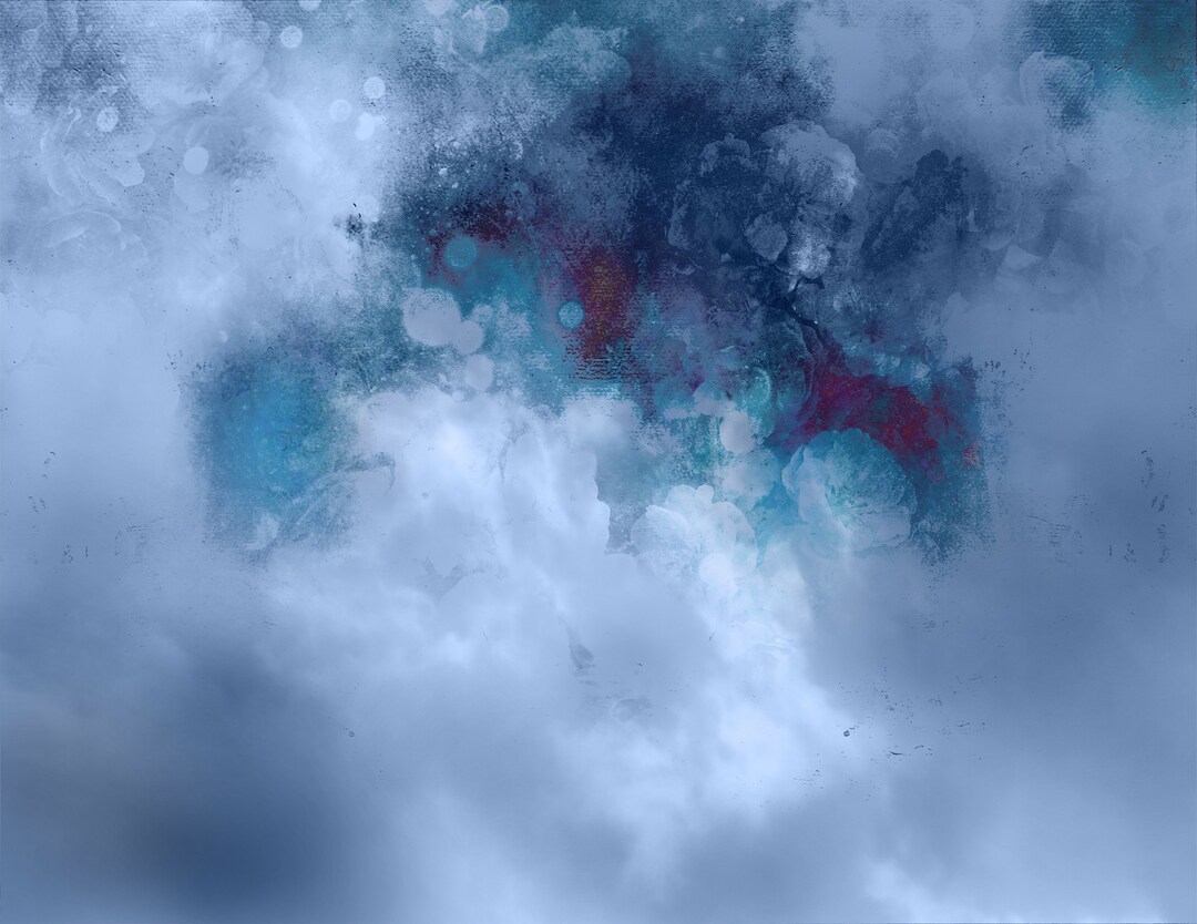Icy Frigid Blue Water, Abstract | Bright Blue Refreshing Textural ...