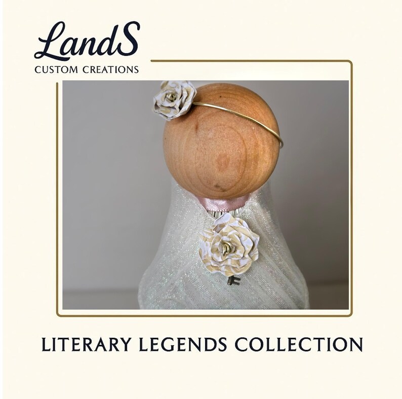 Juliet of the Vale | Literary Legends | Hand-folded Book Figurine With ...