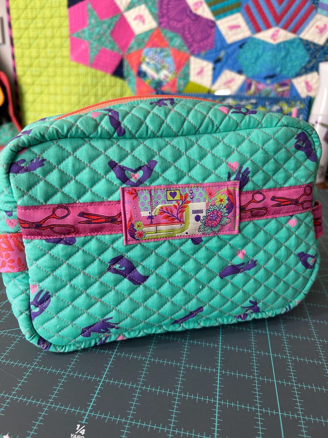 Tula Pink Homemade Easy Does It Bag - Etsy