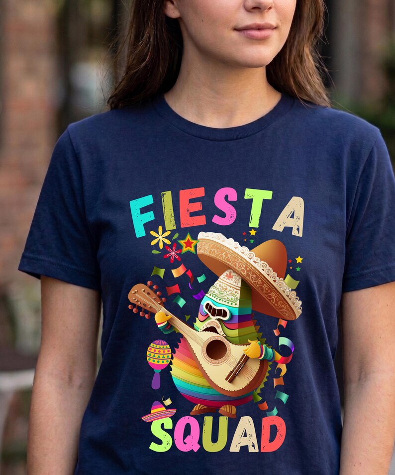 Fiesta Squad PNG: Cinco De Mayo Mexican Party Design (digital Download ...