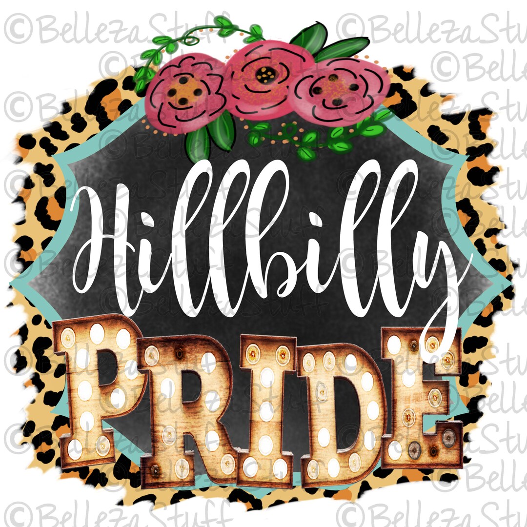 Hillbilly Pride - PNG File, Sublimation Design for Digital Download and ...