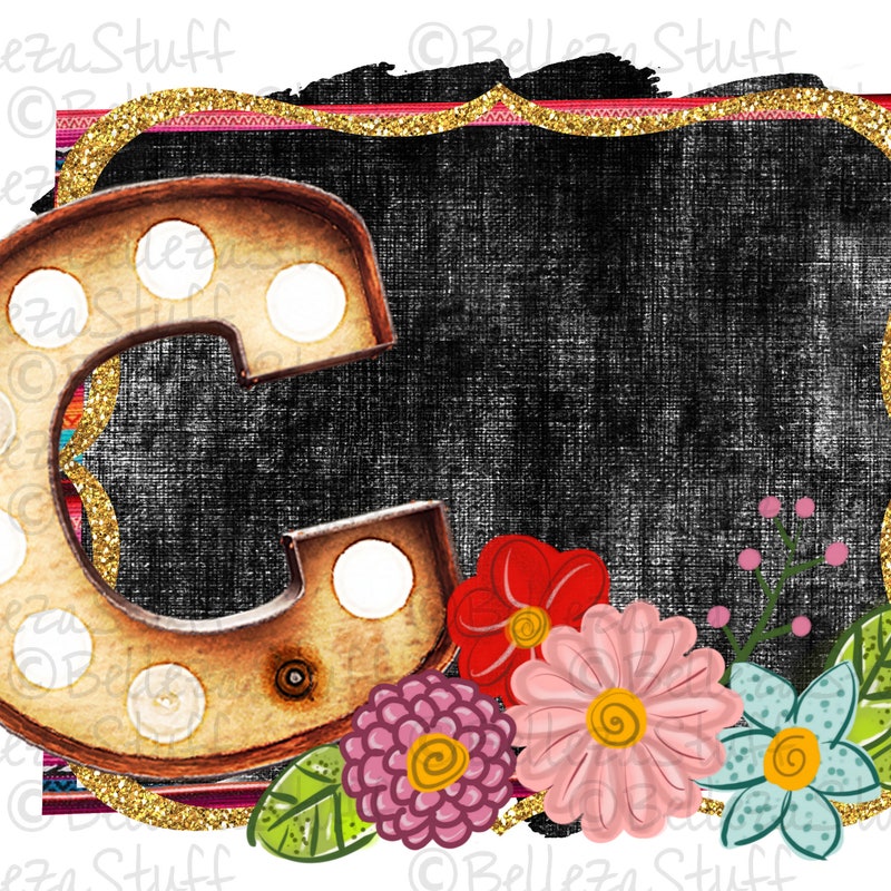 Marquee Letter C - Etsy