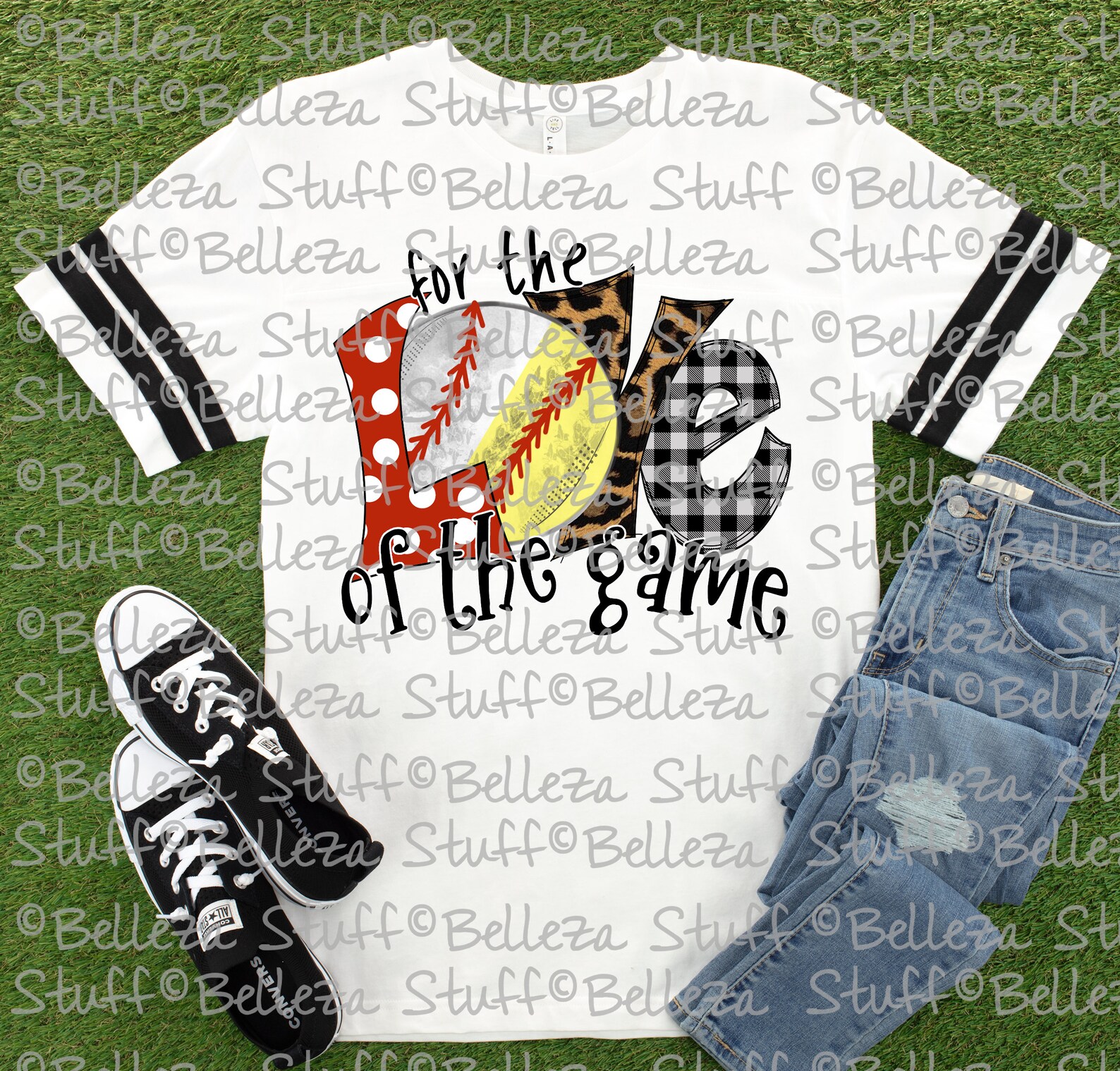 For the Love of the Game Baseball/softball Divided PNG - Etsy