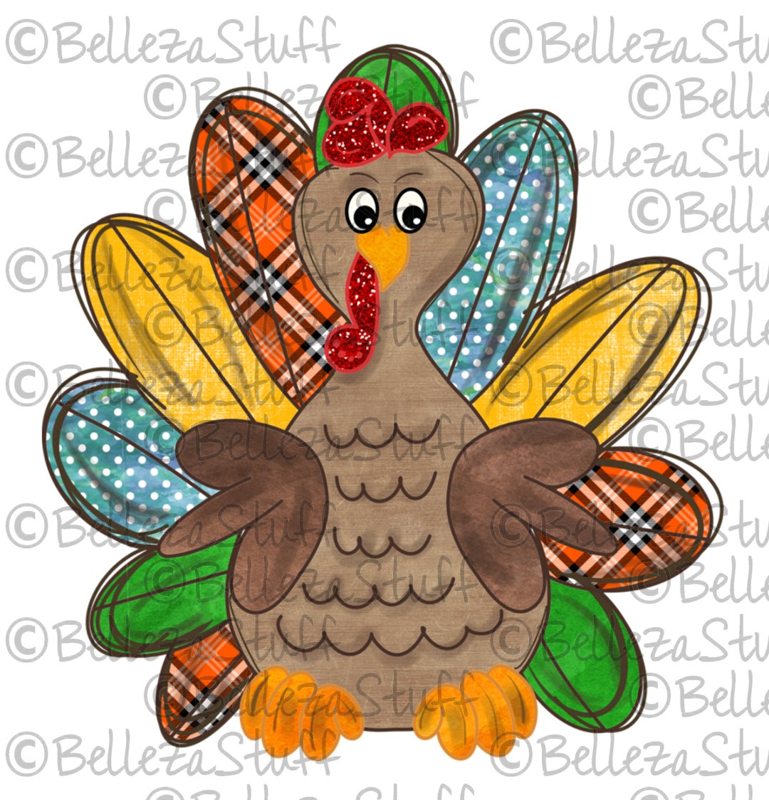 READY to PRESS Colorful Turkey SUBLIMATION Transfer, Shirt Transfer ...