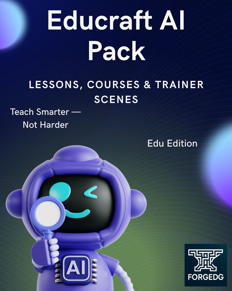 Educraft AI Pack - Etsy