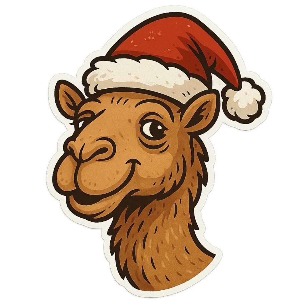 4x Camel Stickers, Funny Desert Animal Stickers, Animal Motif ...