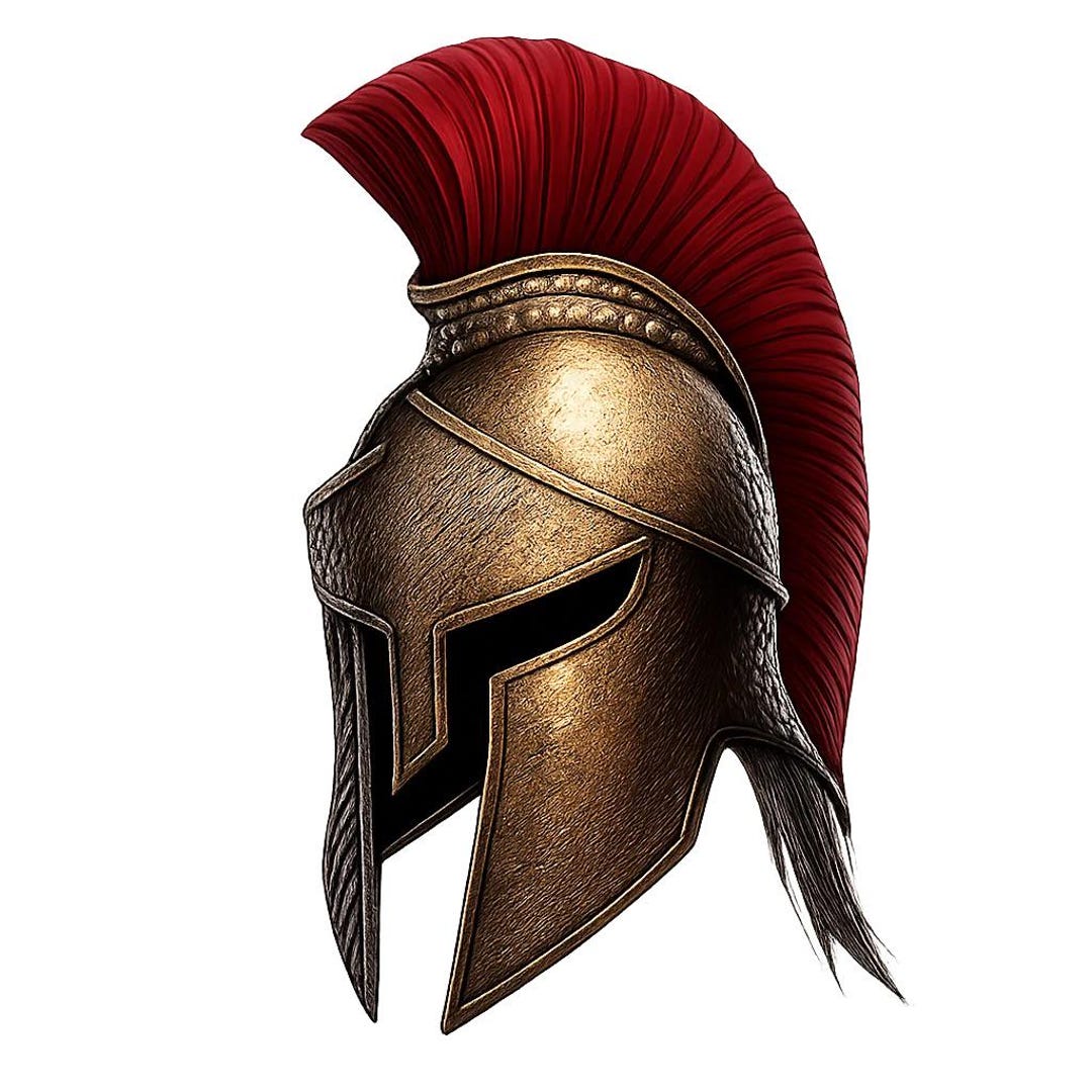 10x Spartan Helmet Sticker Set, 10 Pieces, 9 X 9 Cm, Car Stickers ...
