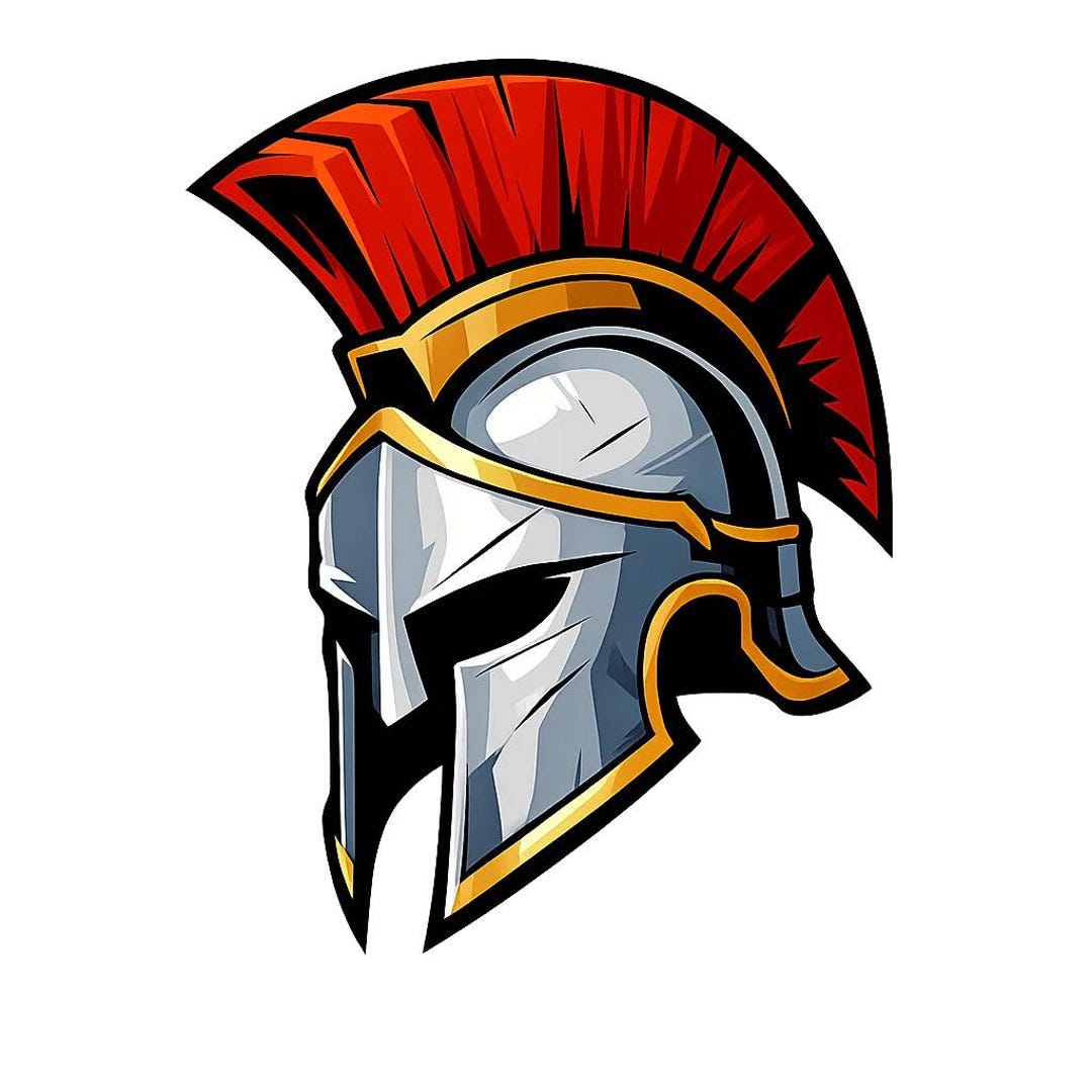 10x Spartan Helmet Sticker Set, 10 Pieces, 9 X 9 Cm, Car Stickers ...