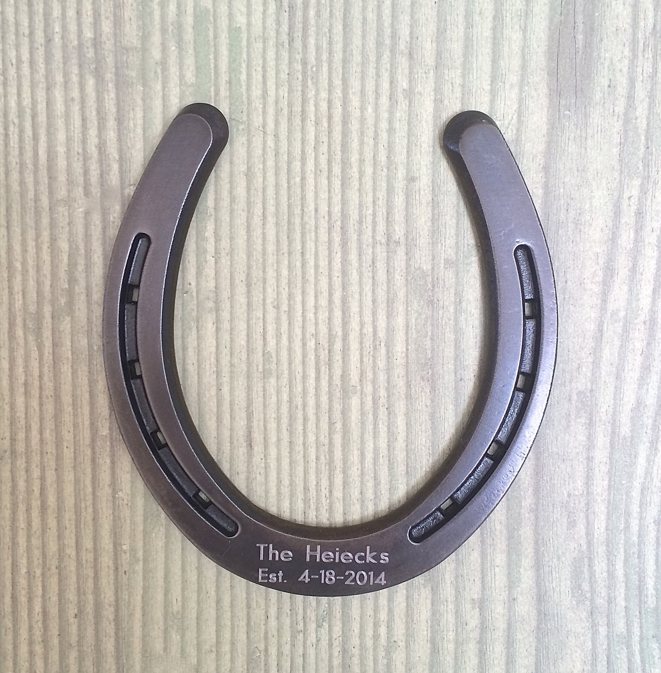 Award Business Gift Engraved Horseshoe. Engraving Hangers | Etsy