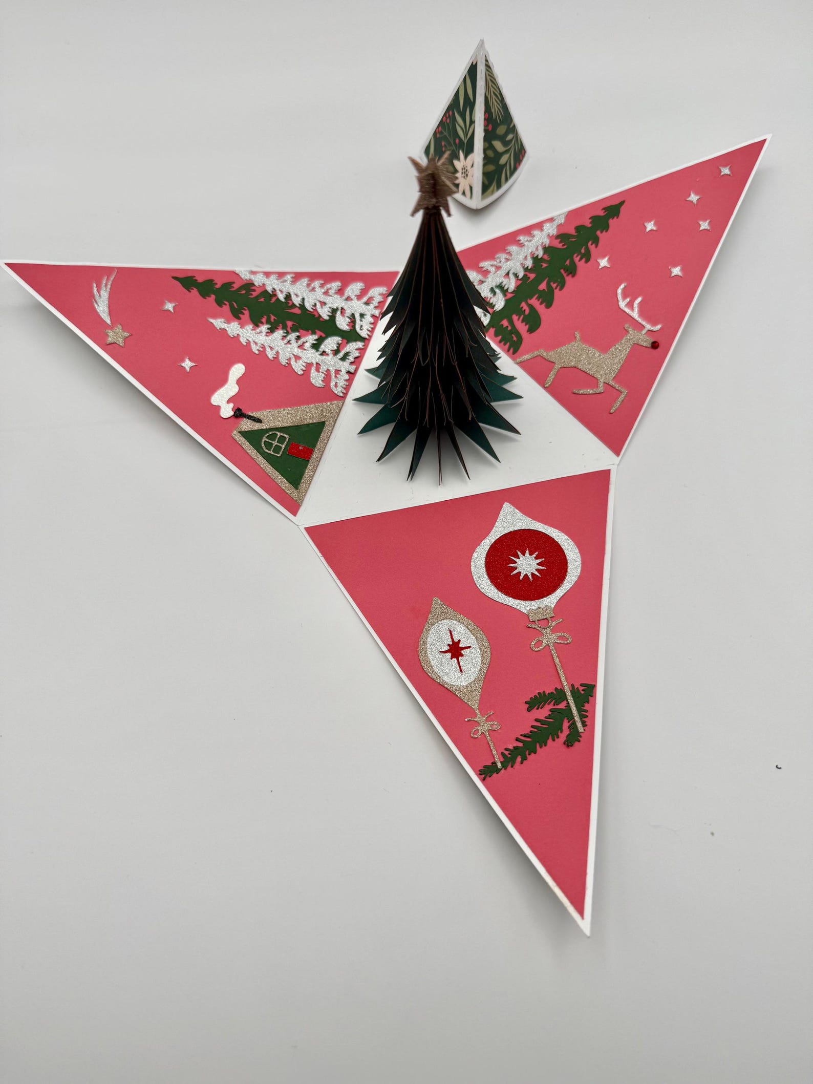 Explosion Box, Card, Gift. Celebrate Christmas With This Surprise Box ...