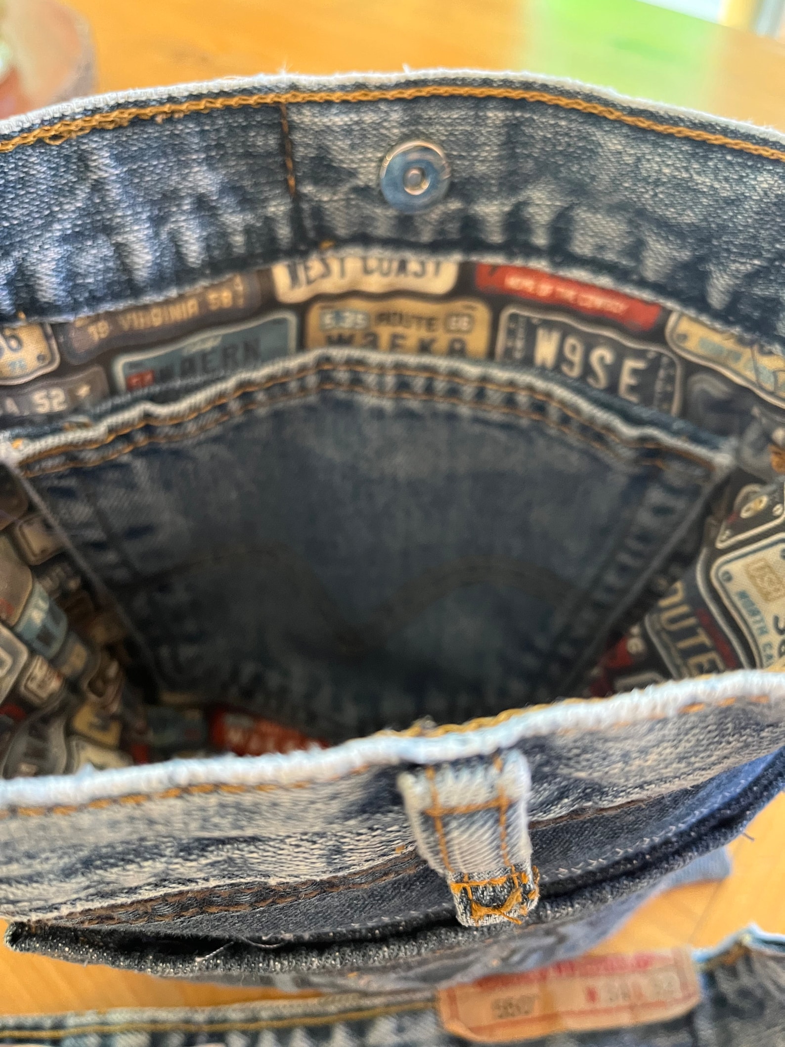 Upcycled Denim Levi Purse - Etsy