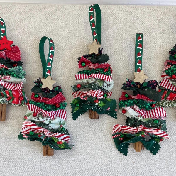 Cinnamon Stick Tree Ornament - Etsy